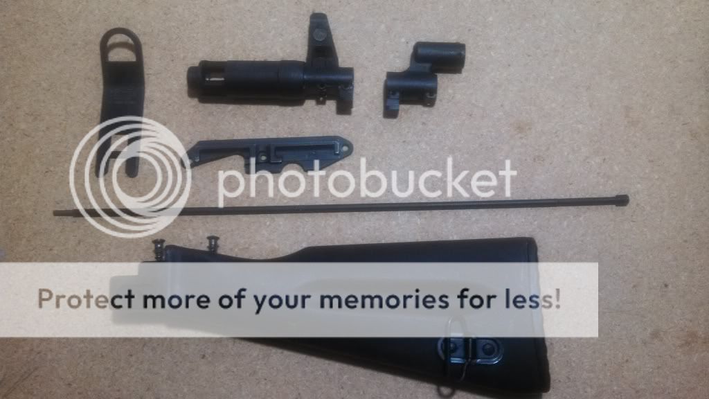 WTS Parts, E93 single point sling mount, AK74 FSB, Gas Block, Scope ...