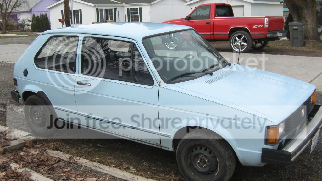 Jesse's first 81' MK1 VW Rabbit | VW Vortex - Volkswagen Forum