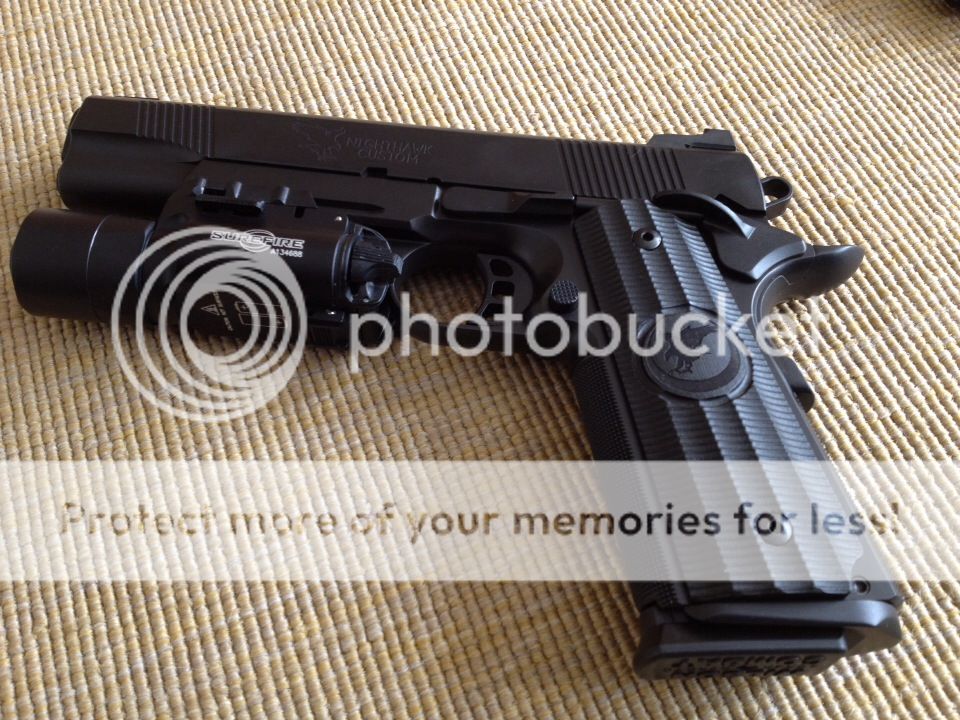 **SOLD**Custom Nighthawk GRP (Blacked out/Heinie sights/T3 Magwell/X300 ...