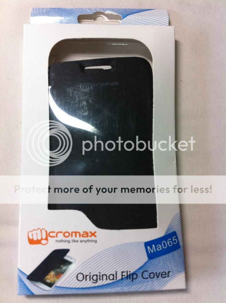 Micromax Bolt A065 A-065 A 065 Leather Folio Flip Flap Cover Battery ...